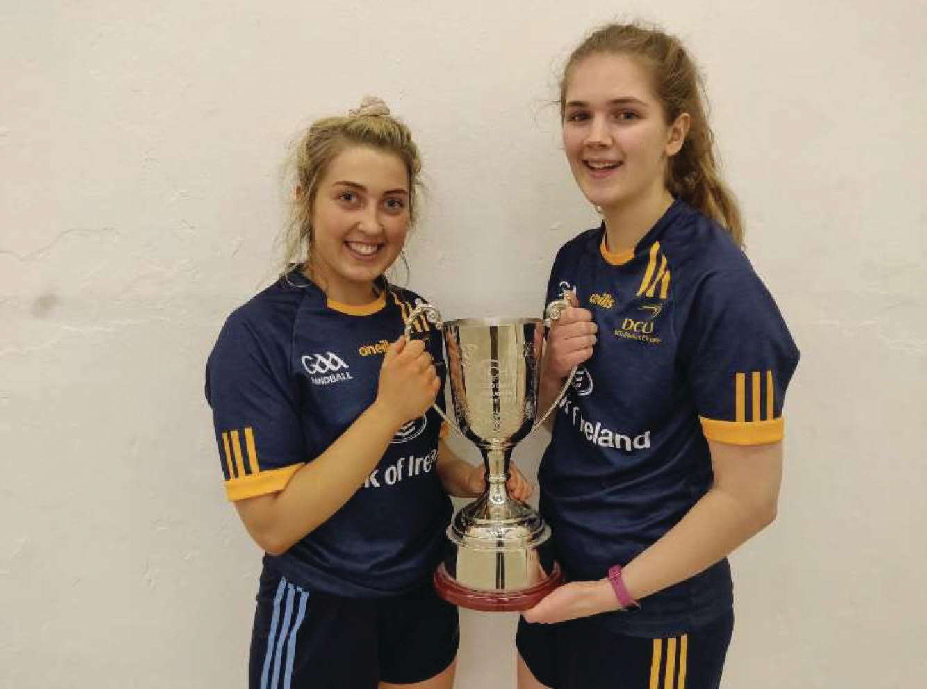 Fiona Tully wins both Singles and Doubles trophies in Handball ...