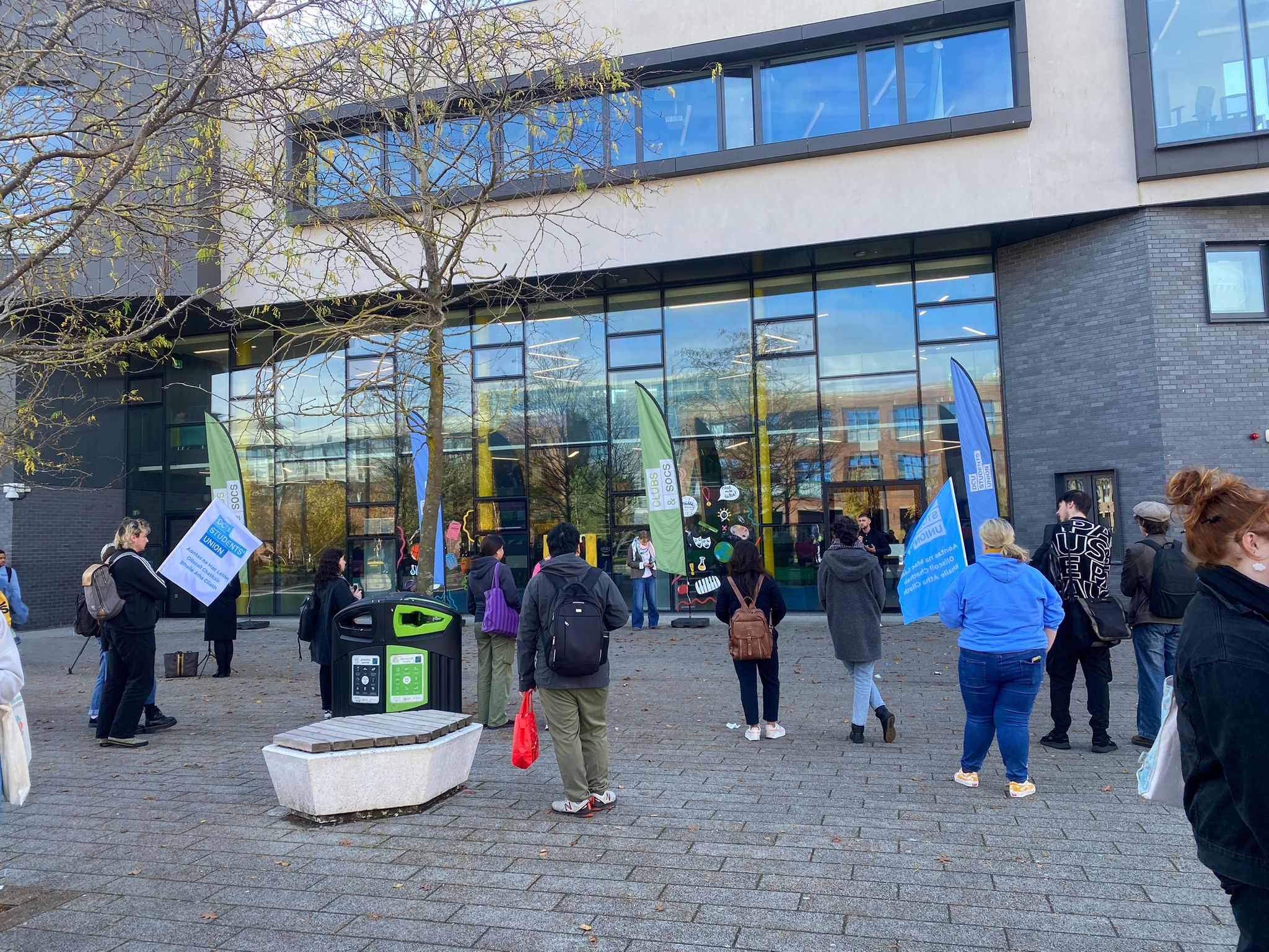 DCU Students Drop Pens and Walk Out – The College View